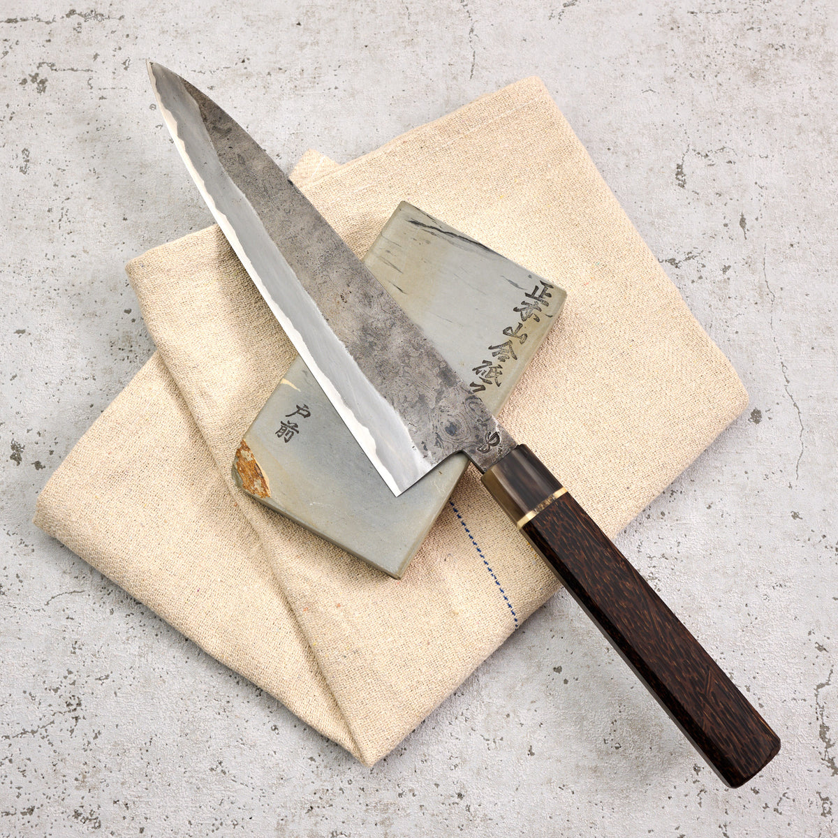 Joel Black | Gyuto 240mm Iron Clad Apex Kogatana Set | Modern Cooking ...