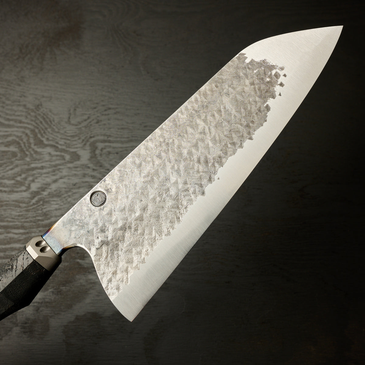 Kamon Knives | Gigantoku 240mm "Pyramids" texture | Modern Cooking ...